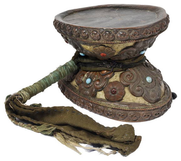 ˜A RITUAL SKULL DRUM (DAMARU), TIBET, 19TH CENTURY the - May 25, 2016 ...