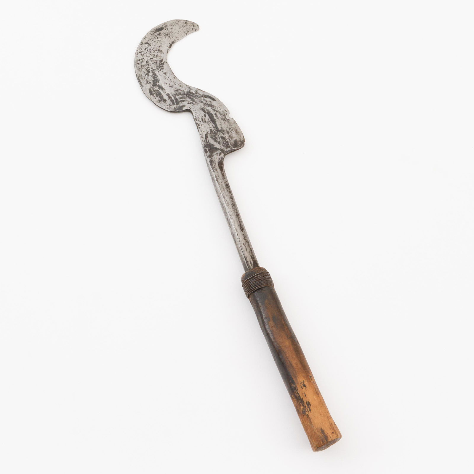 Congolese Iron And Wood Scepter.