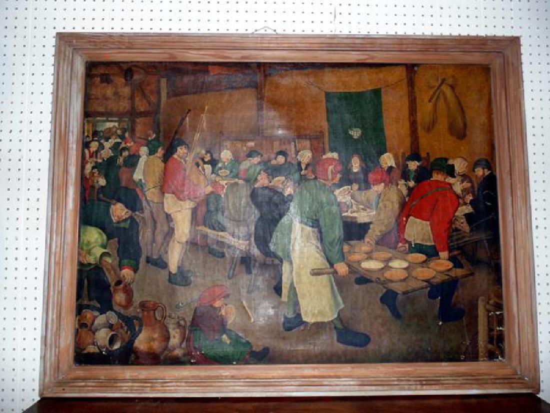 Dutch Tavern Painting