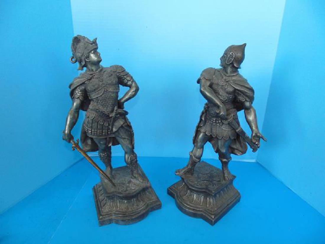Spelter Statues