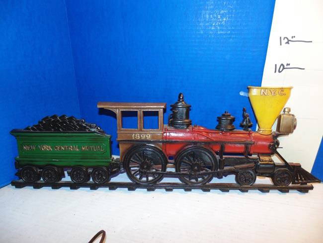 Railroad Train Insurance Plaque