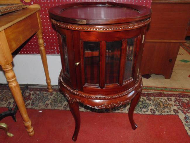 Curio Cabinet Table