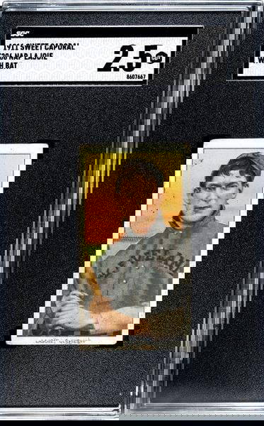 1911 Sweet Caporal T206 Nap Lajoie Hof (with Bat), Sgc 2.5 Auction