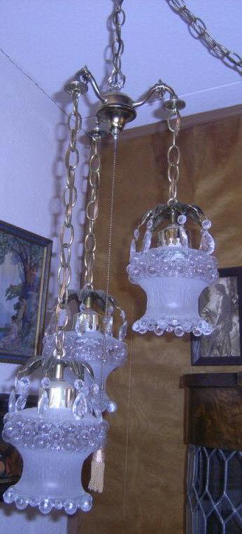 185: Lighting Hanging Corner Lamp