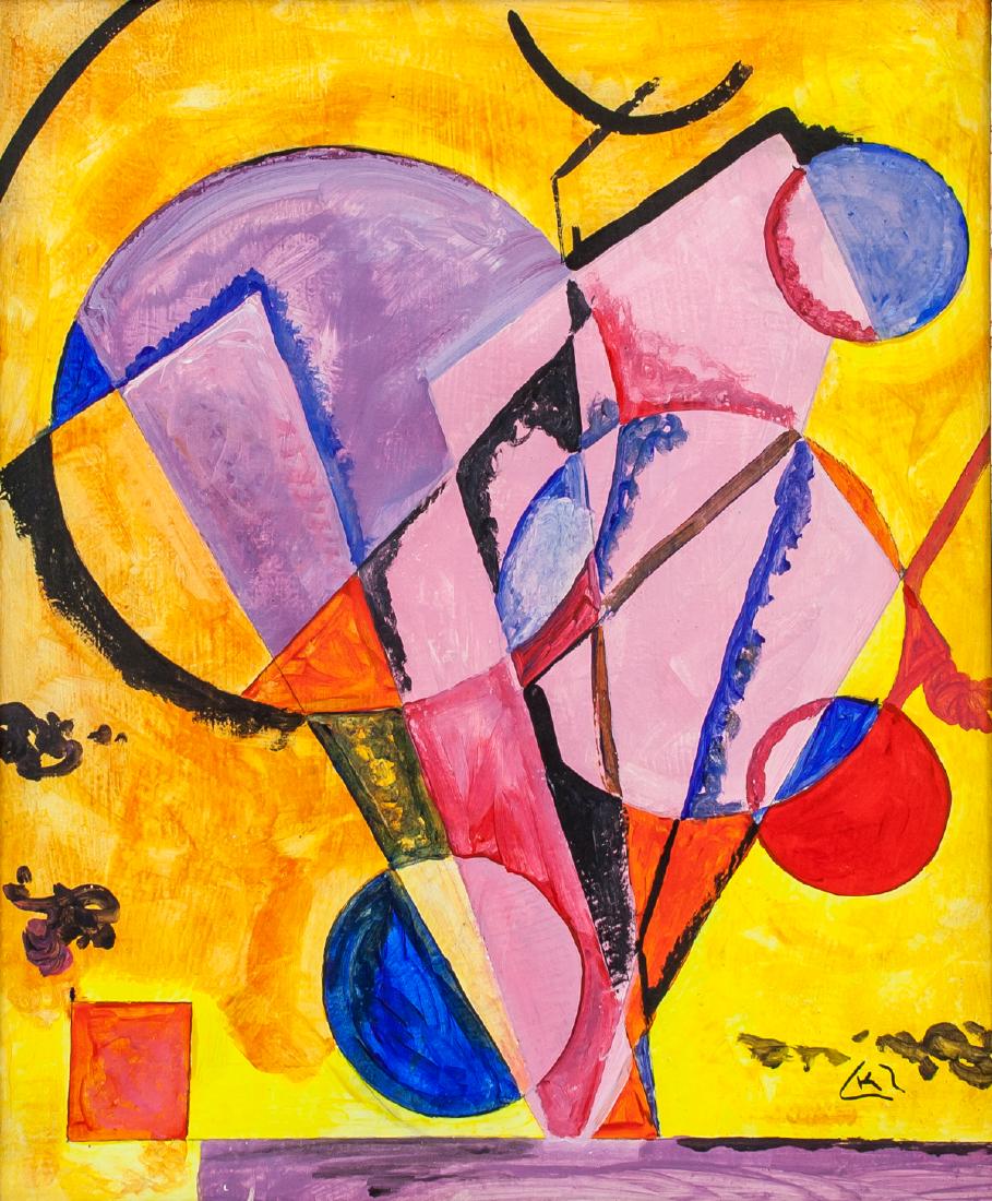 WASSILY KANDINSKY Russian 1866-1944 Oil on Canvas