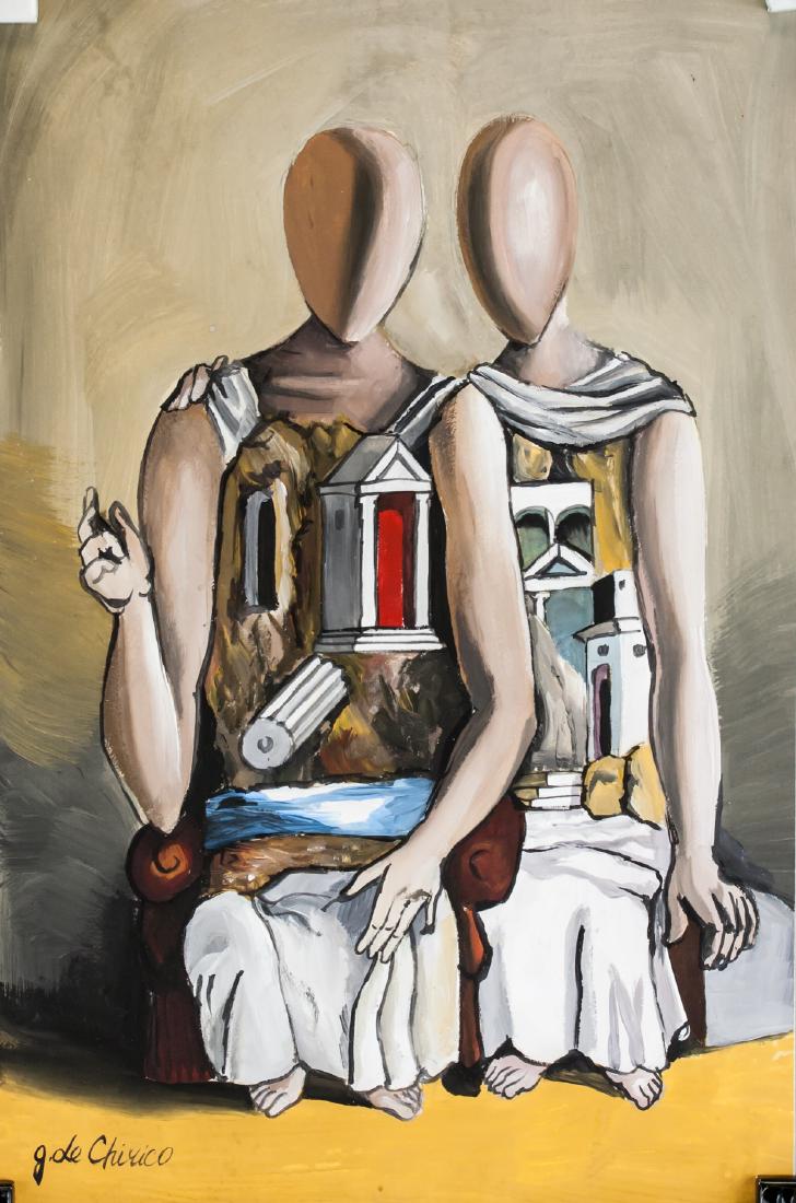 Giorgio De Chirico Italian Surrealist Gouache - May 09, 2019 | 888 ...