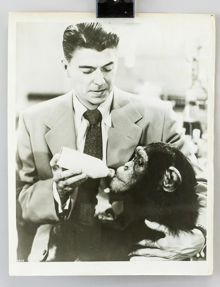 Ronald Reagan In Bedtime For Bonzo Photo