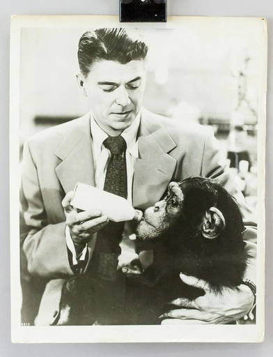 Ronald Reagan In Bedtime For Bonzo Photo