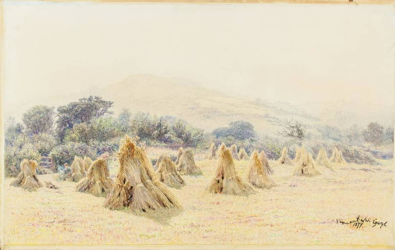 Vincent Van Gogh Dutch Watercolor Galerie Beyeler