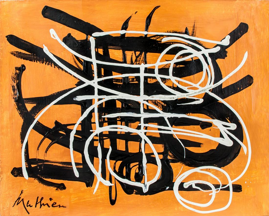 Georges Mathieu French Lyrical Oil on Canvas - Jun 18, 2020 | 888 ...