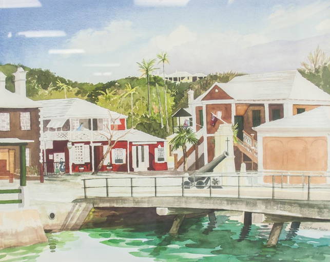 Bermudian Litho Signed Jill Amos Raine 600/1000 (#0133) on Mar 24, 2022 ...