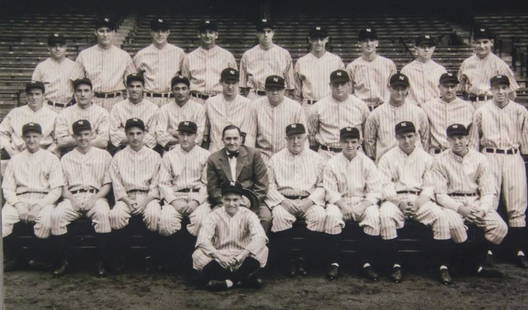 1961 New York Yankees Team Photograph Signed By Four