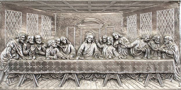 Last Supper, Metal Wall Hanging