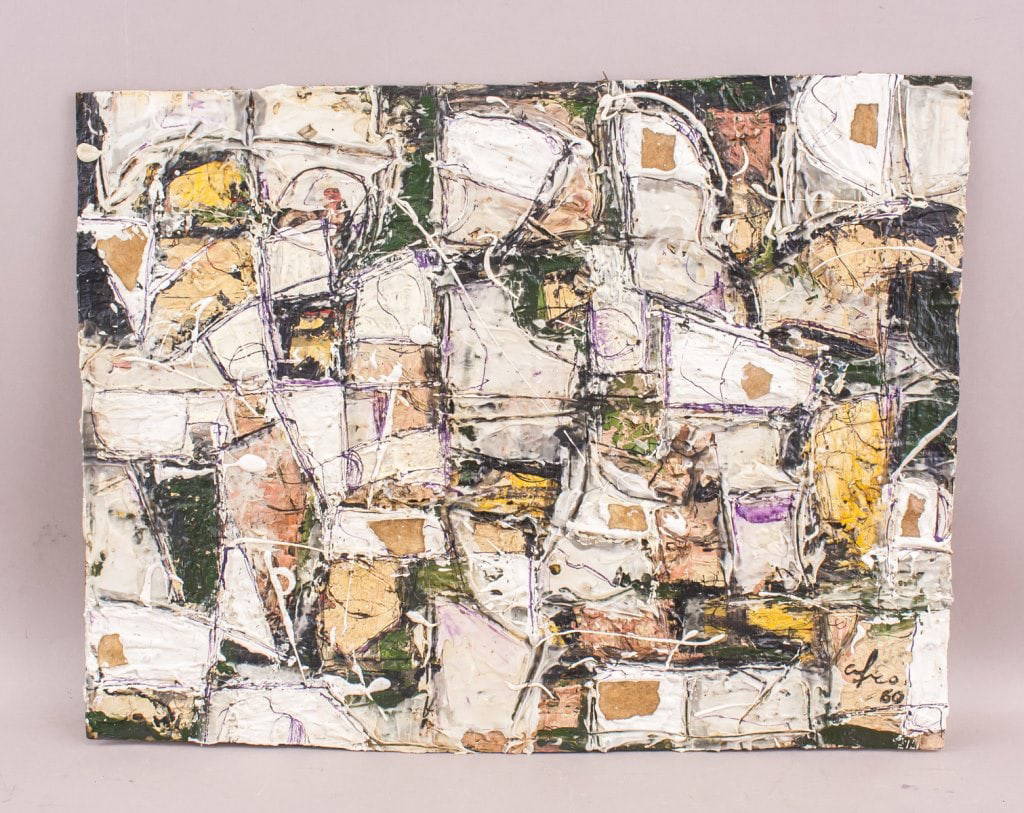 Italian Oob Signed Afro Basaldella '60 Dkm Paris Auction