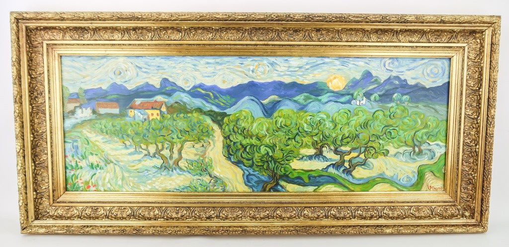 Ooc Signed Vincent Van Gogh Bernheim Jeune & C Auction