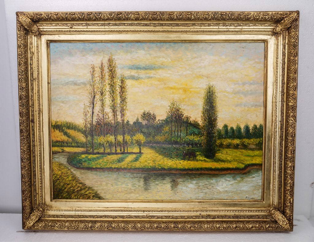 Ooc Sgd Camille Pissarro E.j. Van Wisselingh & Co Auction