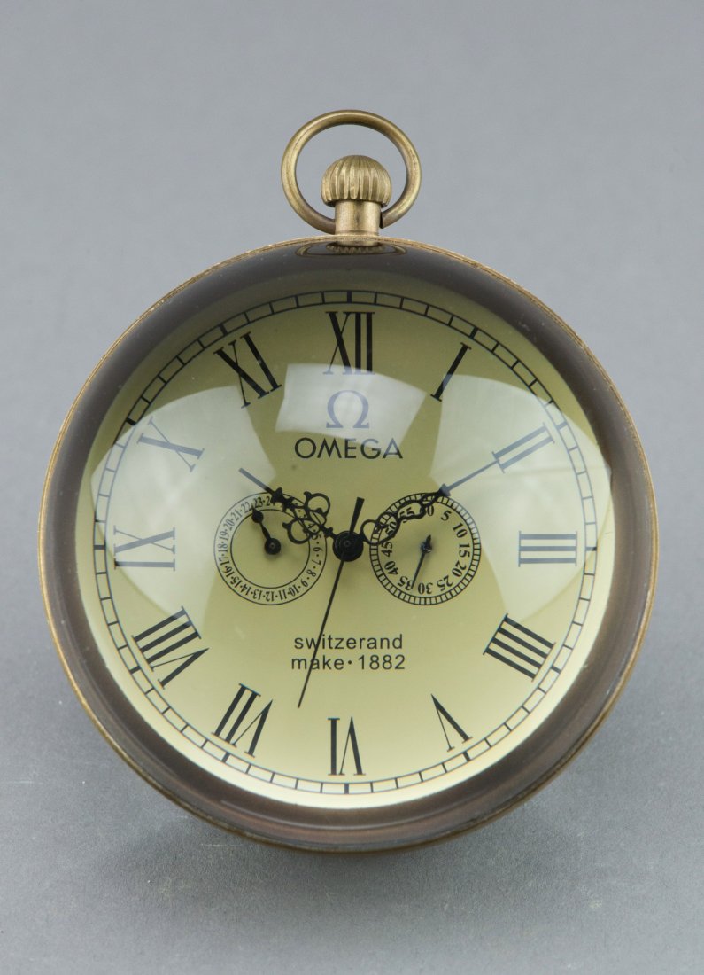 Omega Ball Clock Marked 1882 - Jan 16, 2014 | 888 Auctions in Canada