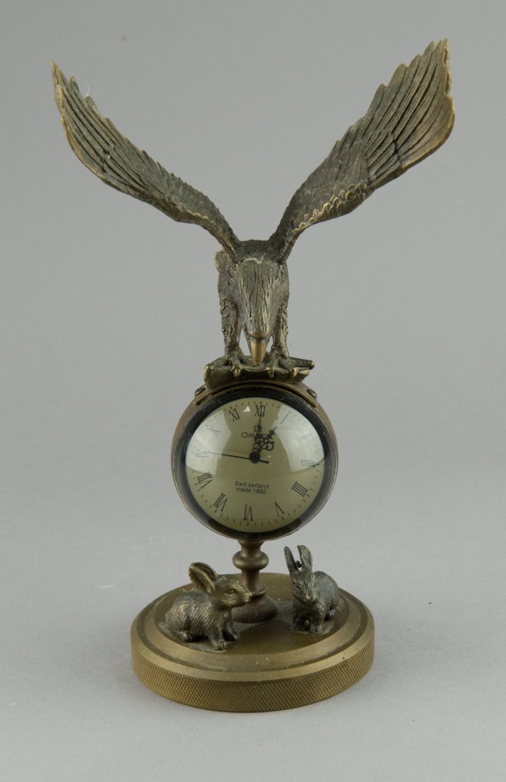 Omega Eagle Ball Clock Switzerland Made 1882