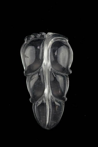 Chinese Icy Clear Jadeite Leaf