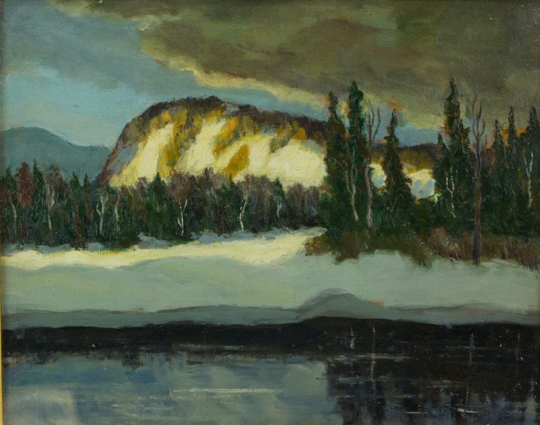 Maurice Cullen 1866-1934 Oil on Board Canada