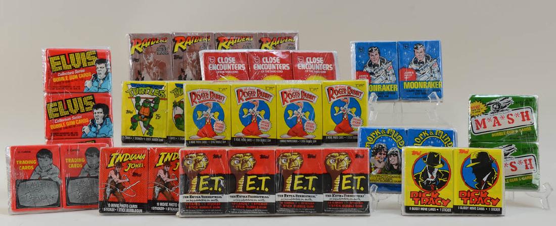 38 Non-sports Wax Packs - Mar 13, 2017 | Nest Egg Auctions In Ct
