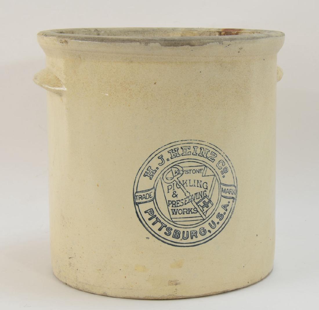 H.j. Heinz Co. Stoneware Crock