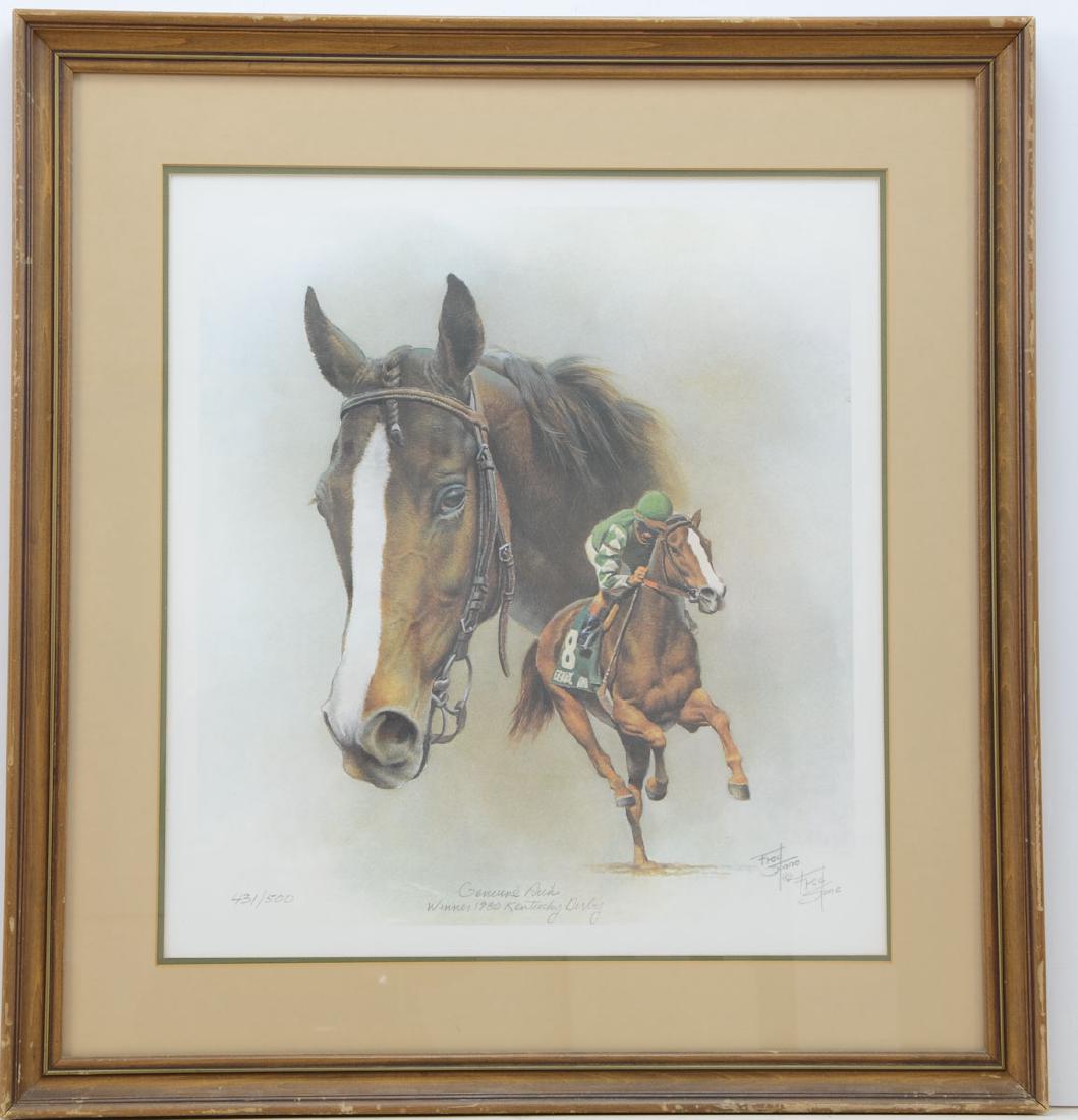 Fred Stone: Genuine Risk Lithograph