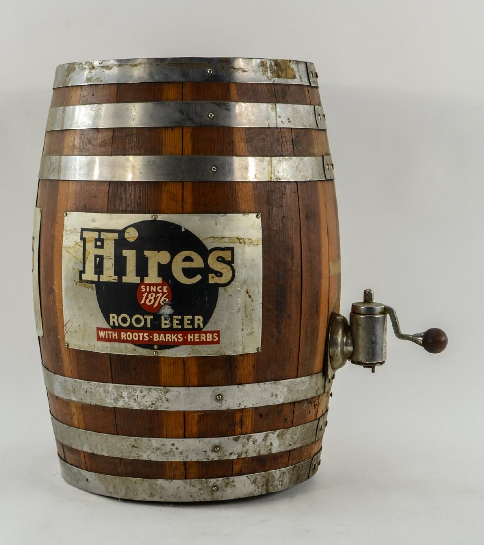 Hires Root Beer Barrel Dispenser