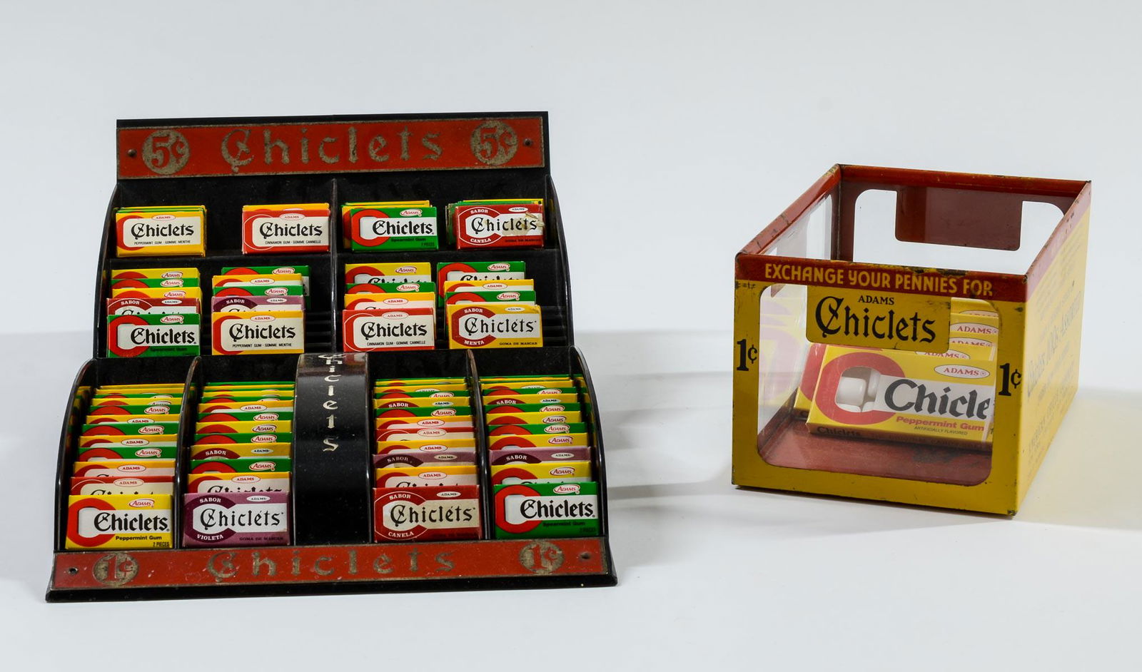 2 Chiclets Gum Countertop Displays - Sep 21, 2019 | Nest Egg Auctions in CT