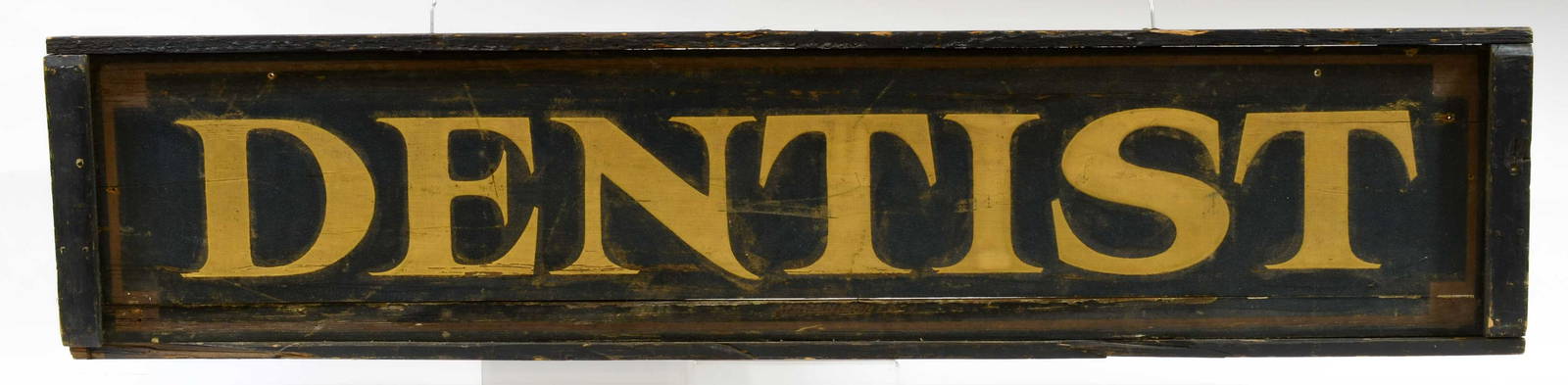 Antique Double Sided Dentist Sign