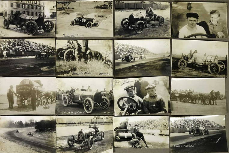 Twenty Eight Original 1914 Tacoma Race Photos, 4 X