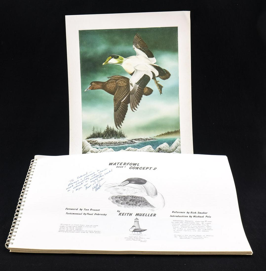 Keith Mueller Waterfowl Concepts Book And Print