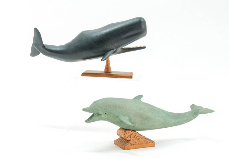 Robert Innis: Two Wood Carvings