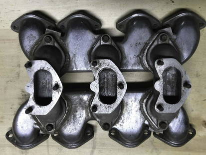 Ford V8 Dual Carburetor Intake Manifold By Evans