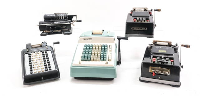 8 Mechanical Adding Machines
