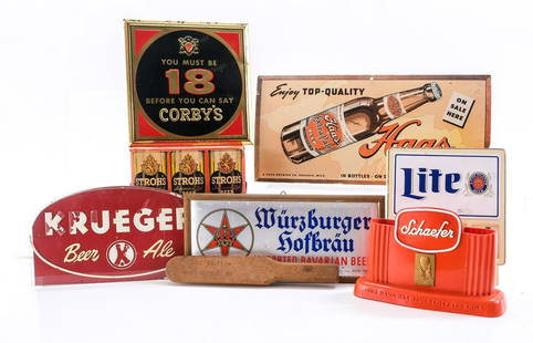 Krueger Beer Ale On Ice Lighted Sign