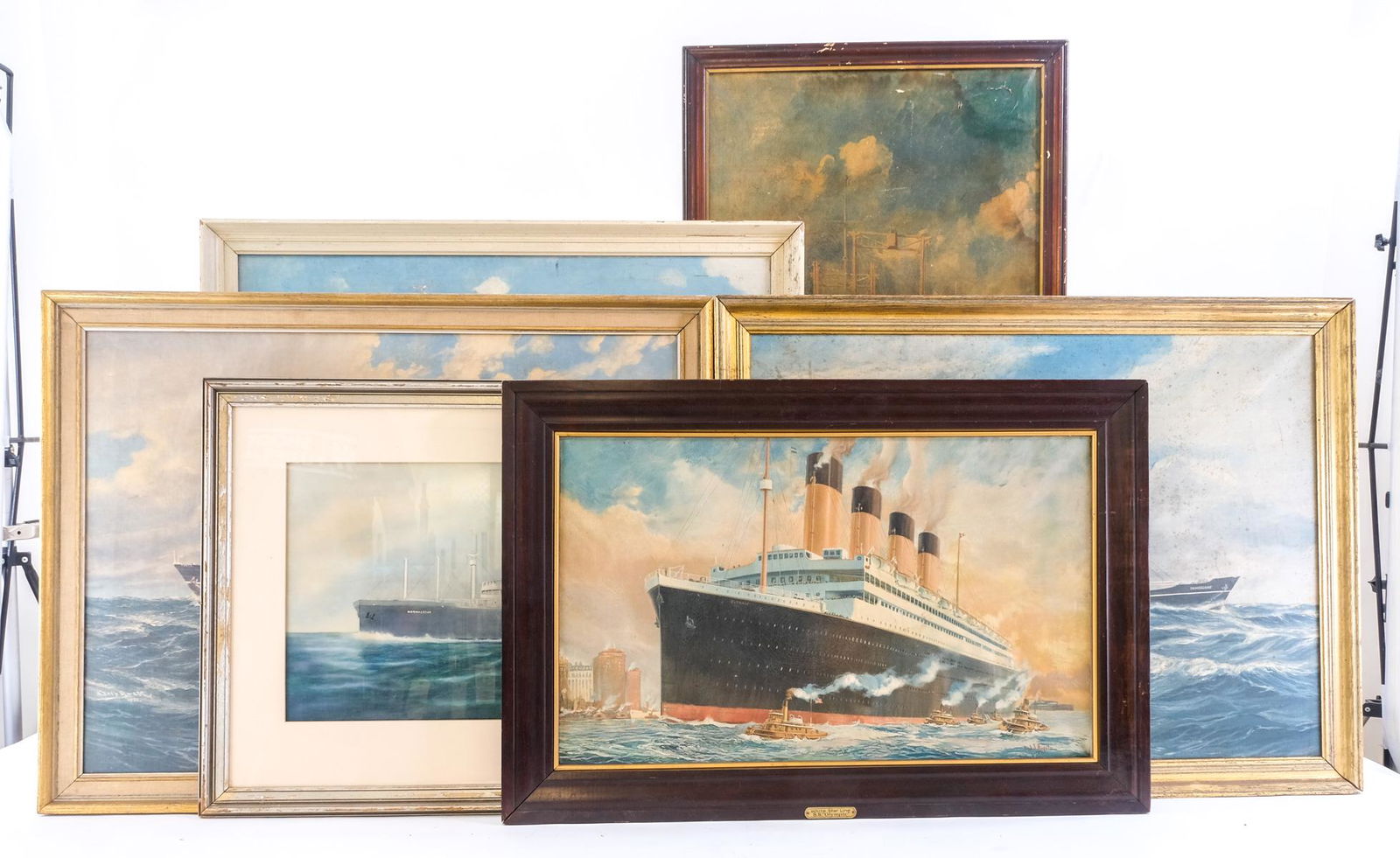 Ss Statendam Ocean Liner Travel Agency Model