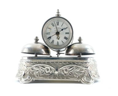 Parker Large Alarm Clock, 6"d, Works