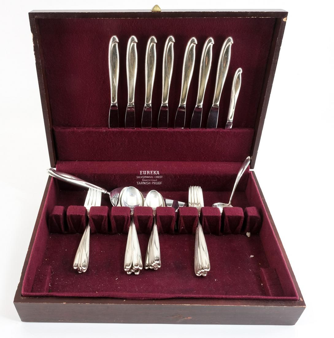 Reed & Barton Silver Sculpture Sterling Flatware