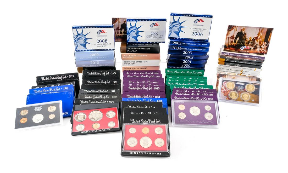 Collection Of United States Proof Sets