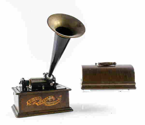 Edison Standard Phonograph (#0320) on Dec 31, 2022 | Nest Egg Auctions ...