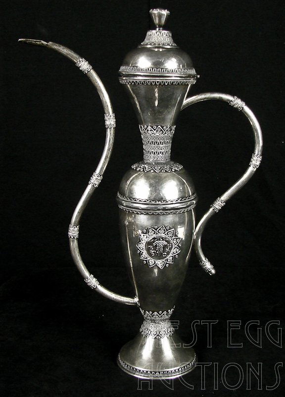 Greek Style Sterling Wine Decanter 12 OZT