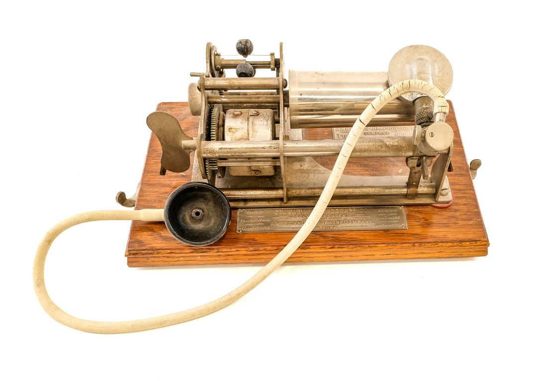 Columbia Graphophone Type B Cylinder Phonograph Auction