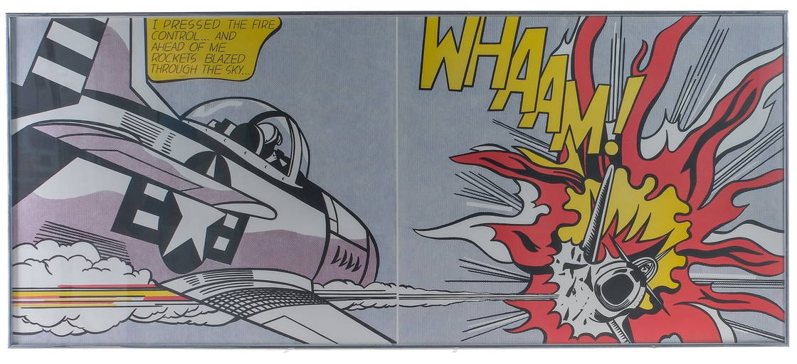 Roy Lichtenstein, Whaam! (1963) Diptych