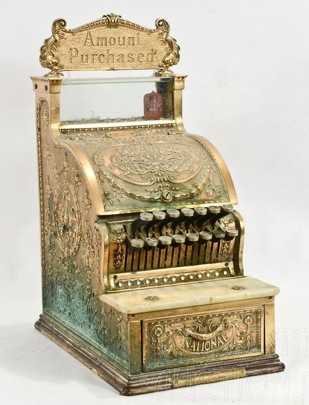 1911 Class 300 Model 313 NCR Brass Cash Register