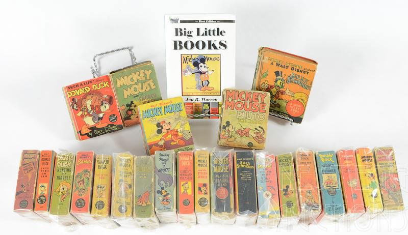 24 Piece Lot Of Disney Little Big Books