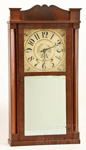 Column & Splat Shelf Clock David Dutton