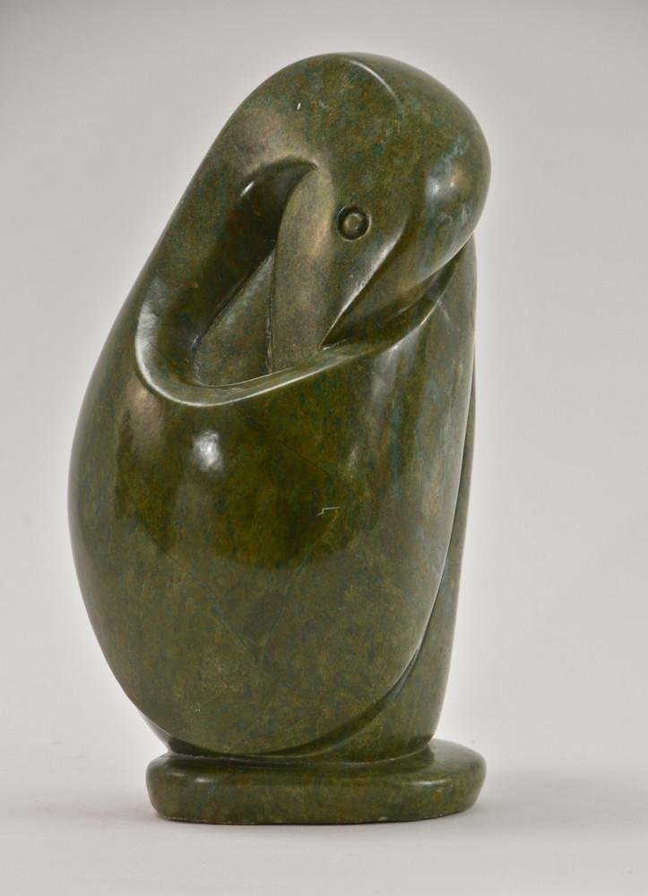 African Shona Serpertine Stone Sculpture African Shona Serpertine Stone Sculpture