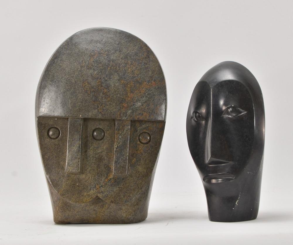 Two African Zimbabwe Shona Stone Carvings
