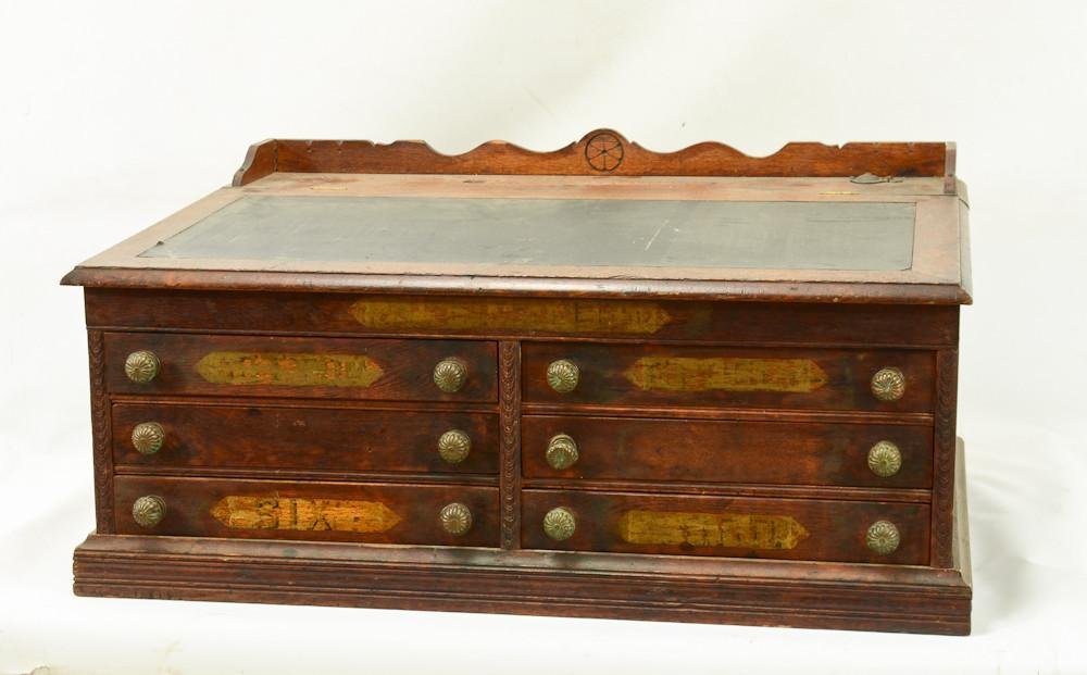 Willimantic Six Cord Star thread cabinet - May 10, 2014 | Nest Egg ...